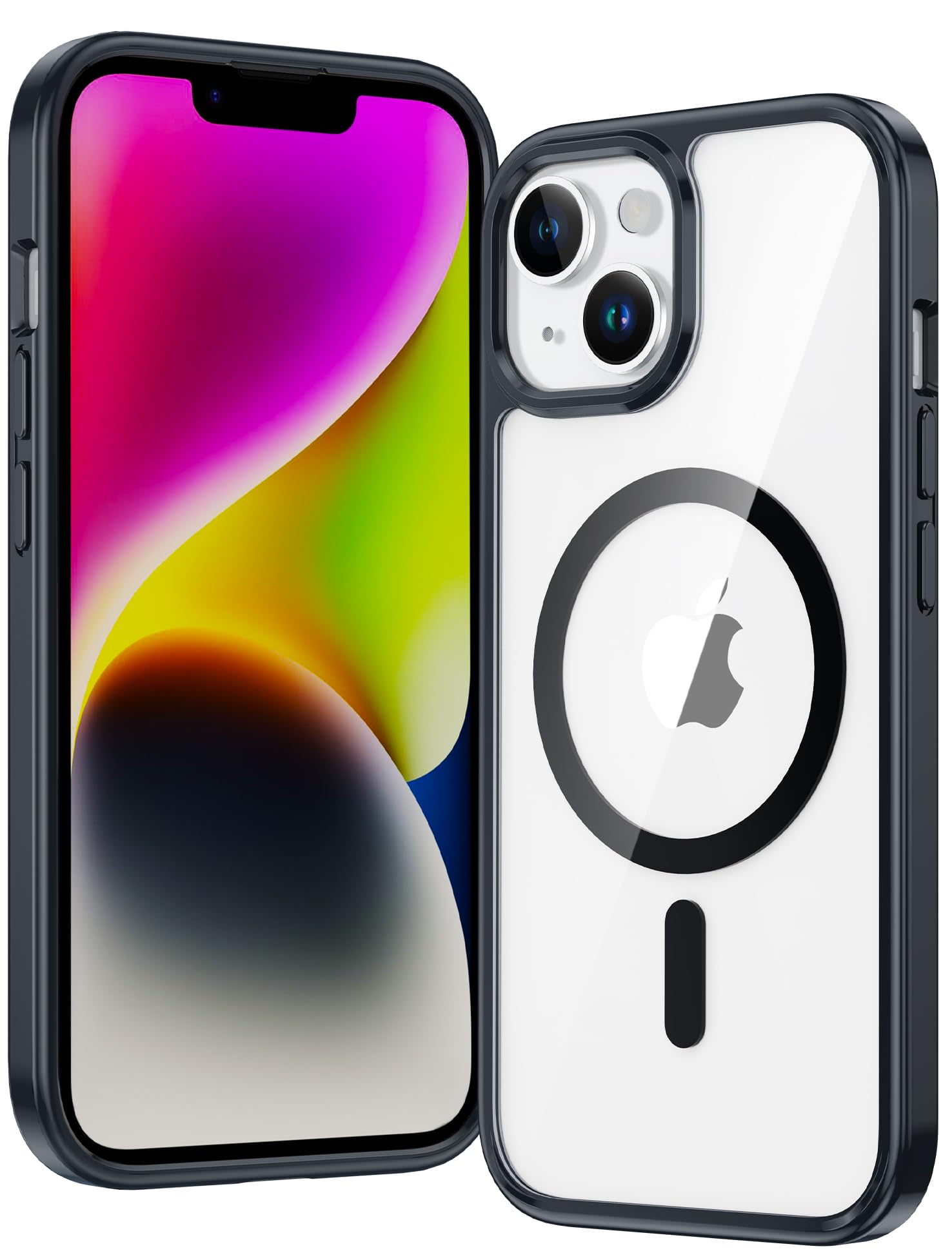FNTCASE for iPhone 13 Phone Case: iPhone 14 Phone Clear Case Magnetic ...