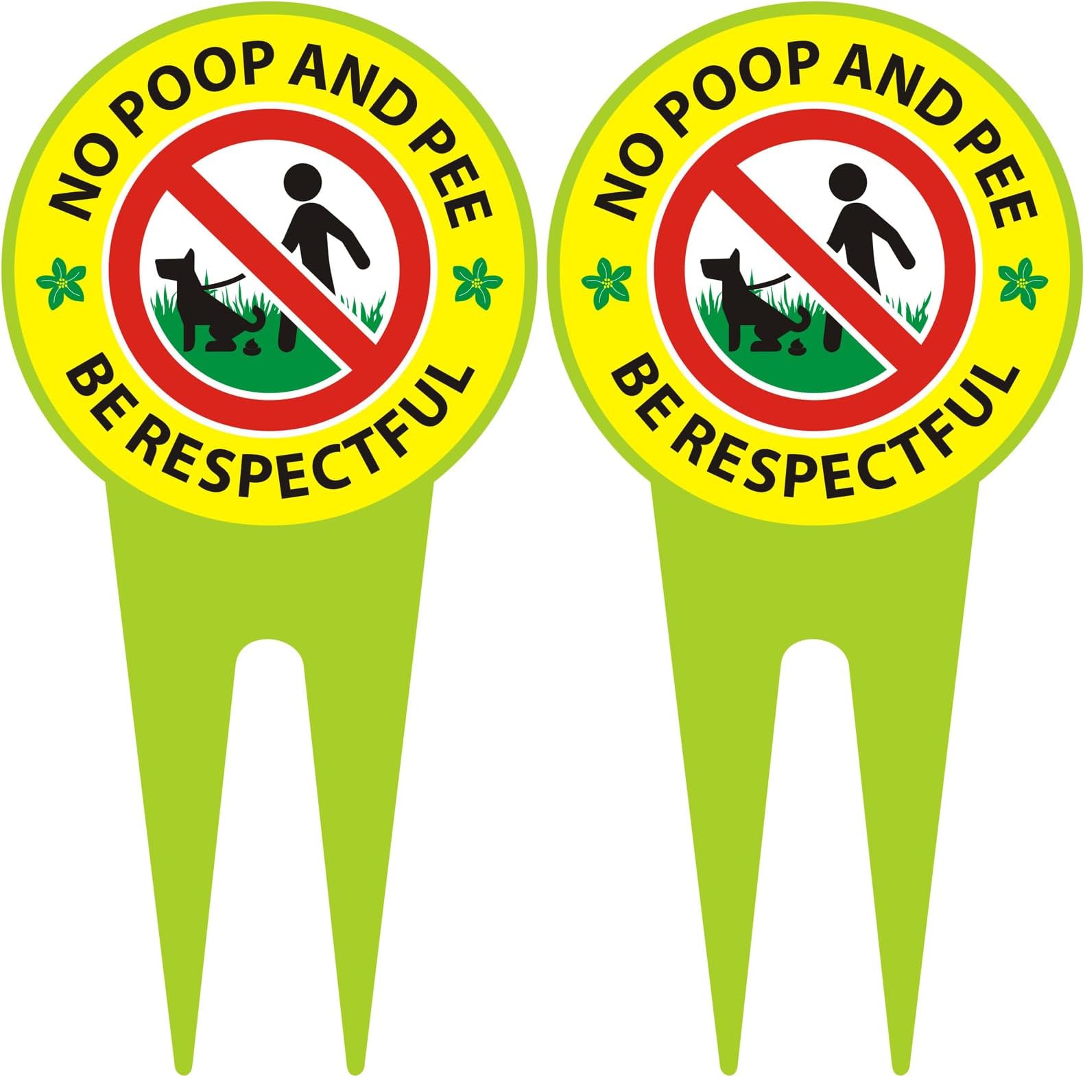 Amazon.com : 2 PC Keep Off Grass Sign - 8x12 Double Sided Coroplast No ...
