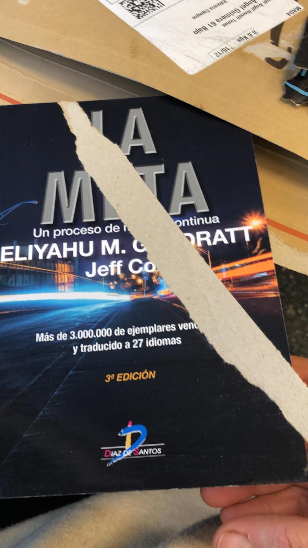 La Meta: Un Proceso De Mejora Continua (SIN COLECCION) : Goldratt ...