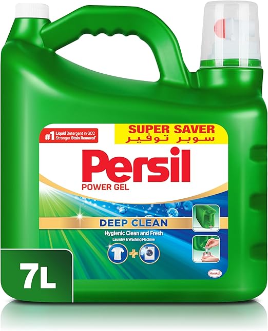 Persil Power Gel Liquid Laundry Detergent, Deep Clean Technology for ...