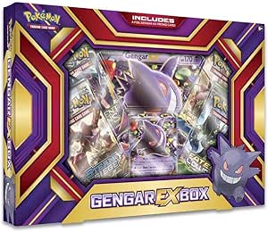 Amazon.co.jp: Pokemon TCG Card Game GENGAR EXBOX 4 Booster Packs : Toys ...