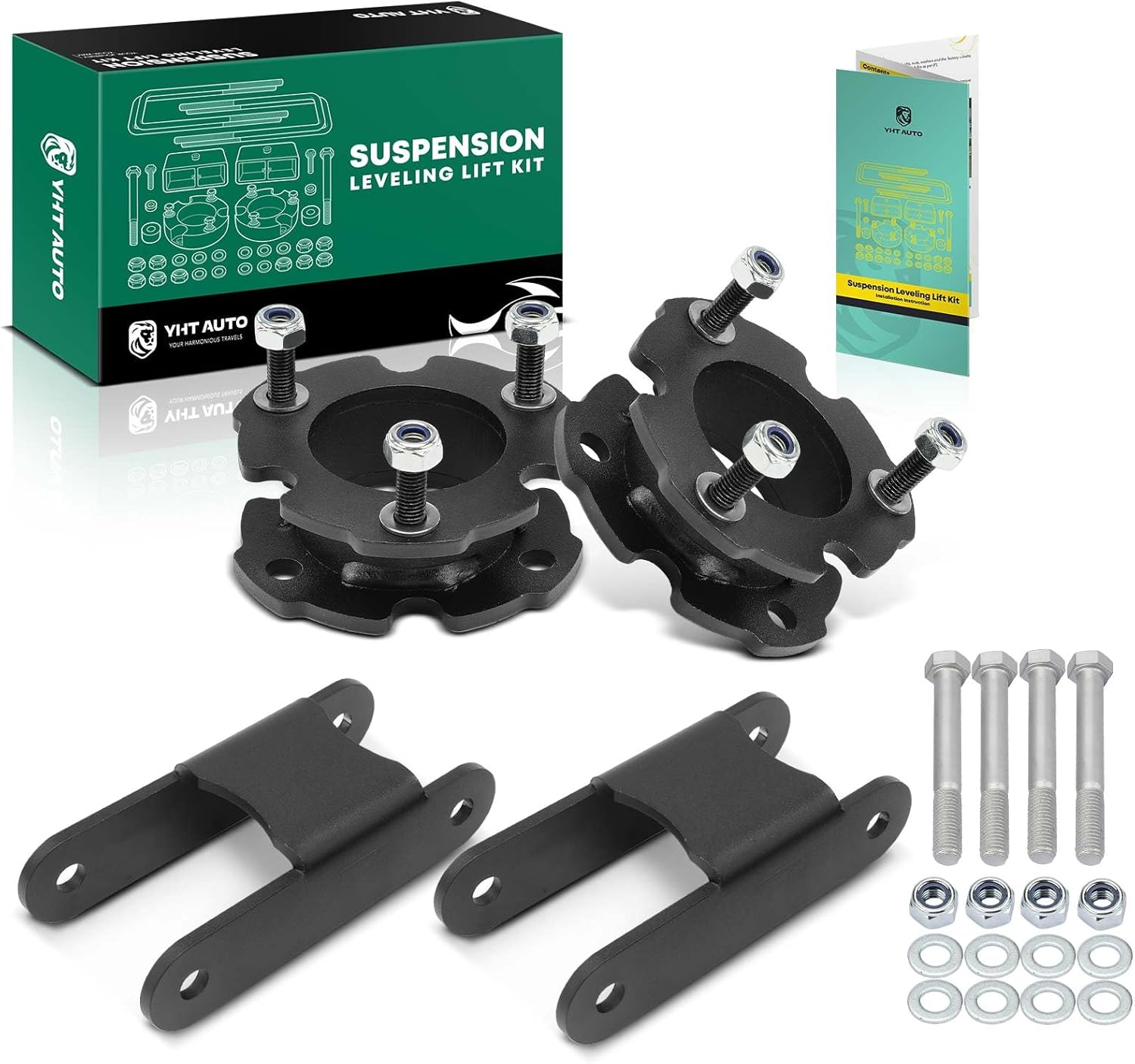 Amazon.com: YHTAUTO 2.5 inch Front and 2 inch Rear Leveling Lift ...