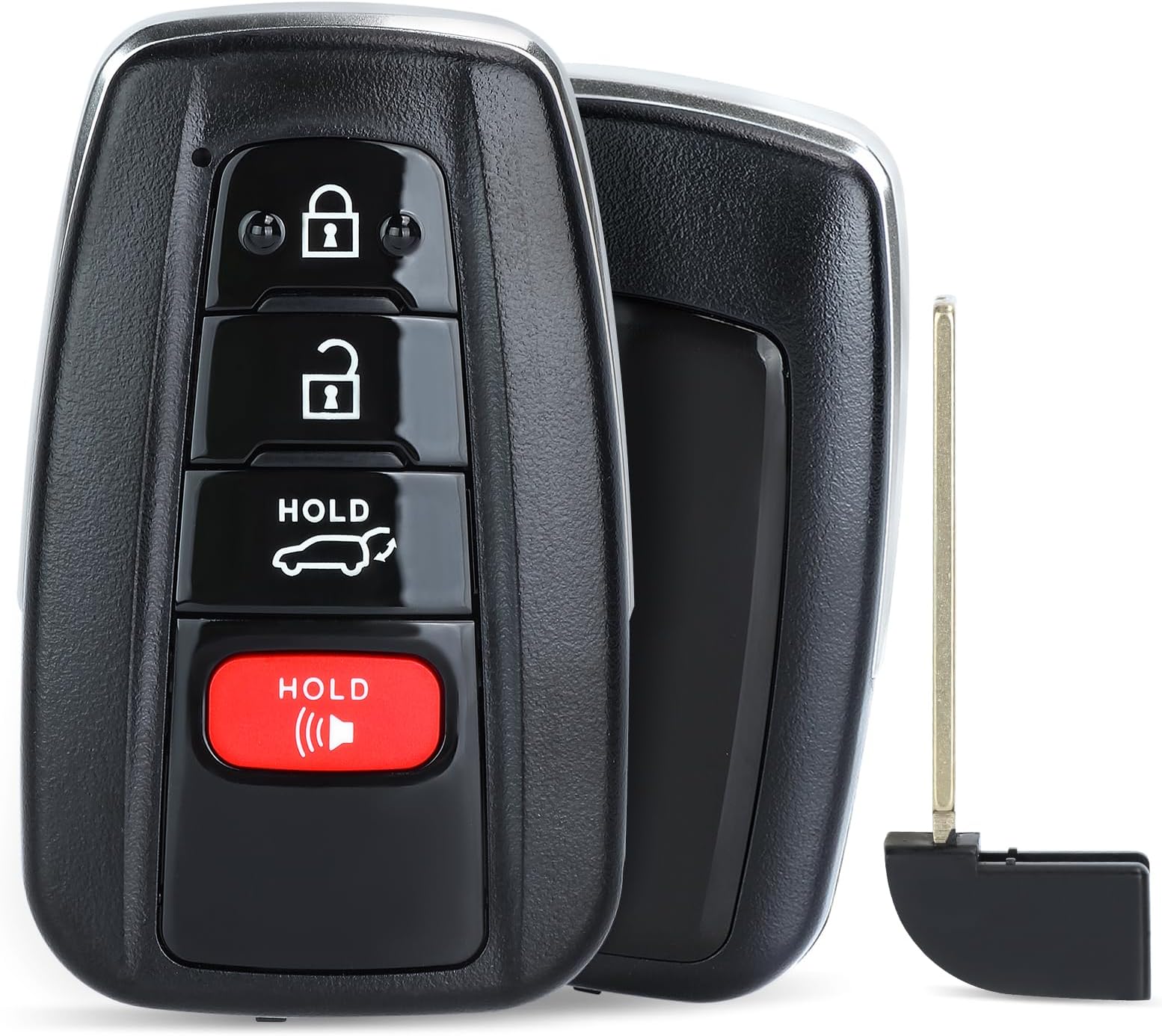 Amazon.com: Yewong Keyless Remote Flip Car Key Fob Fit for Toyota RAV4 ...