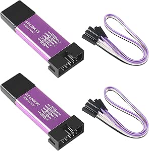 Amazon.com: AITIAO 2Pcs ST-Link V2 Emulator Downloader Programming Unit ...