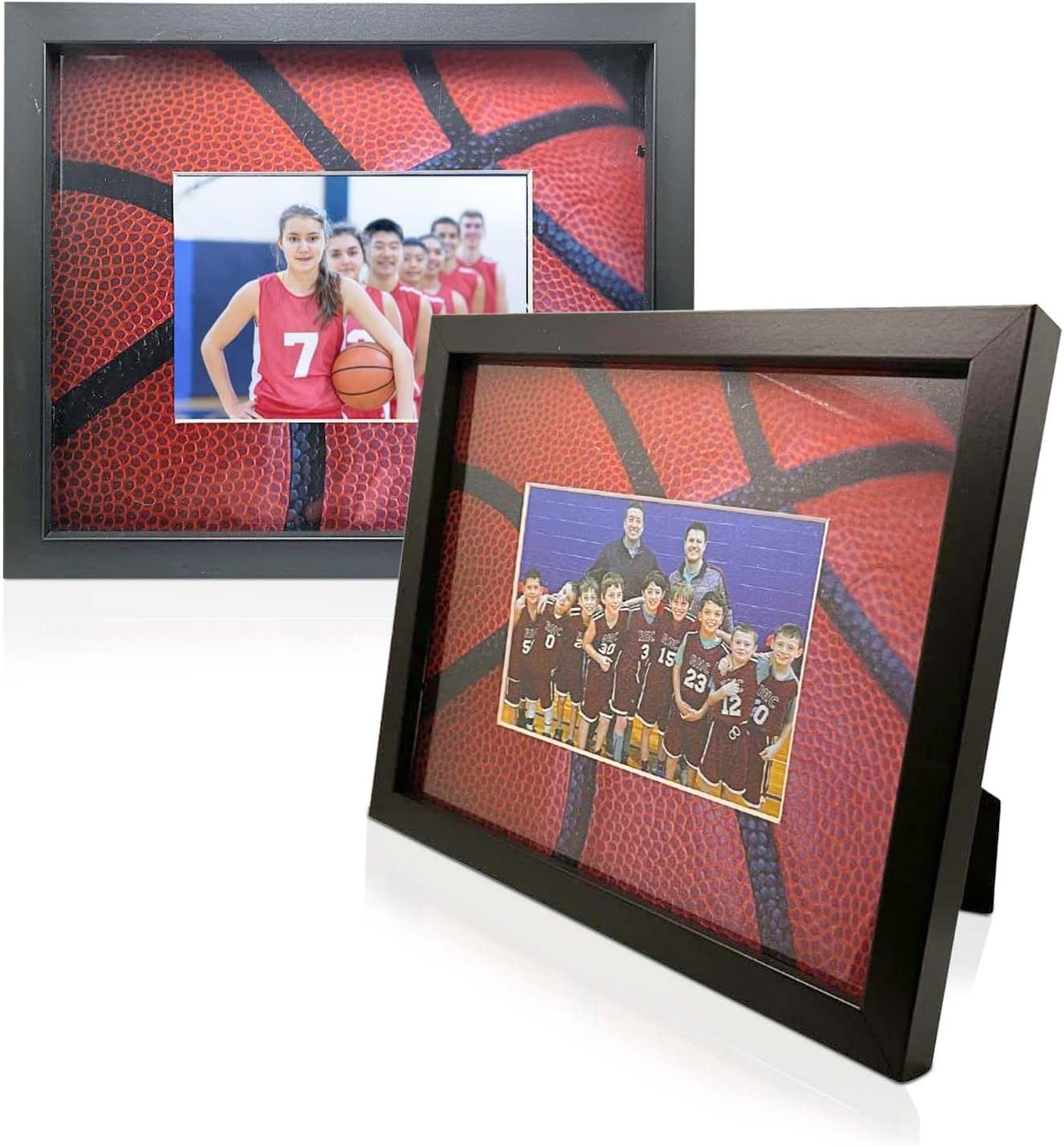 Amazon.com: Basketball Shaped Picture Frame - Perfect for Sports Team ...