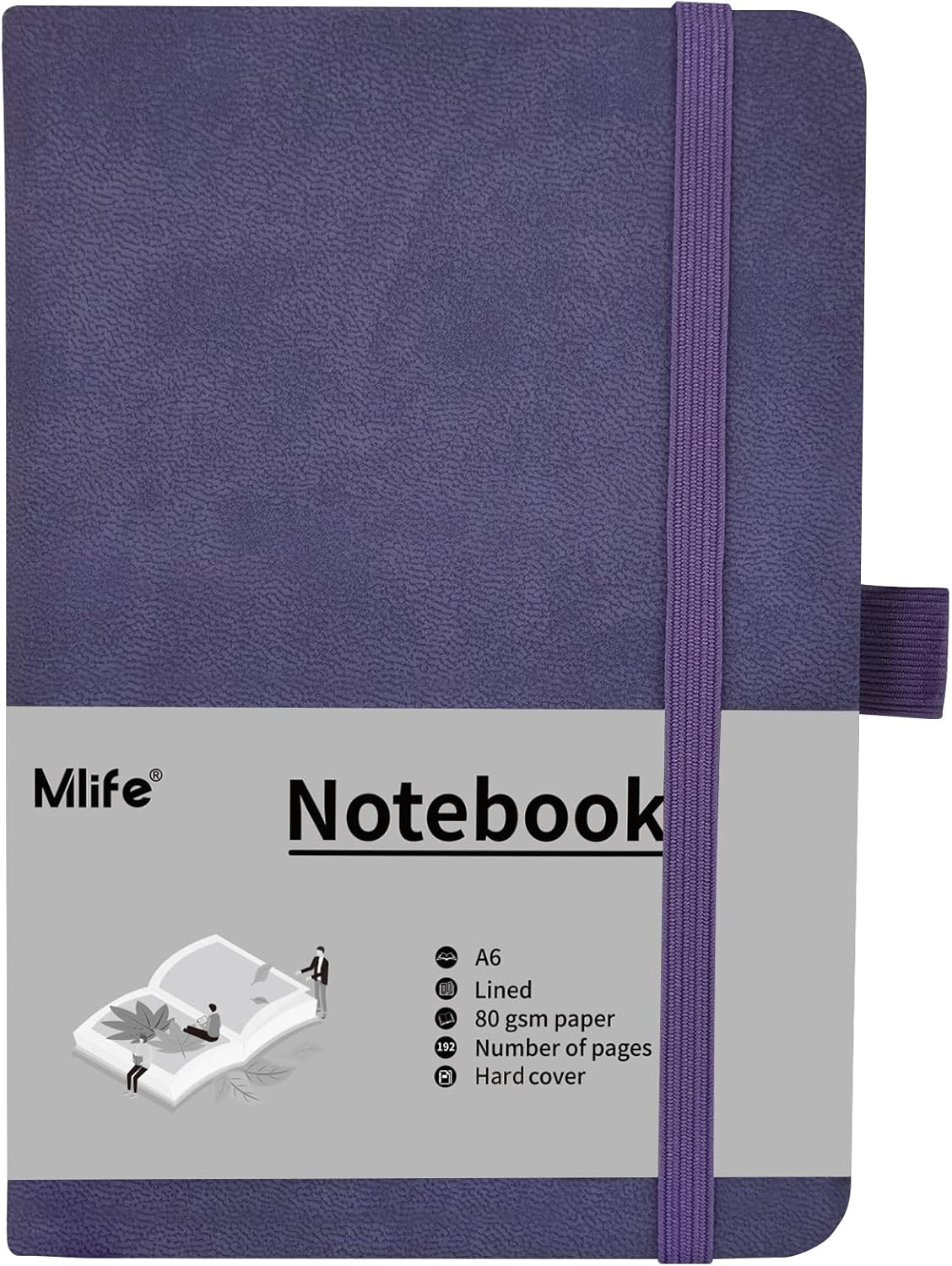Amazon.com : A6 Small Journal Notebook, Lined Pocket Notebook with Pen ...