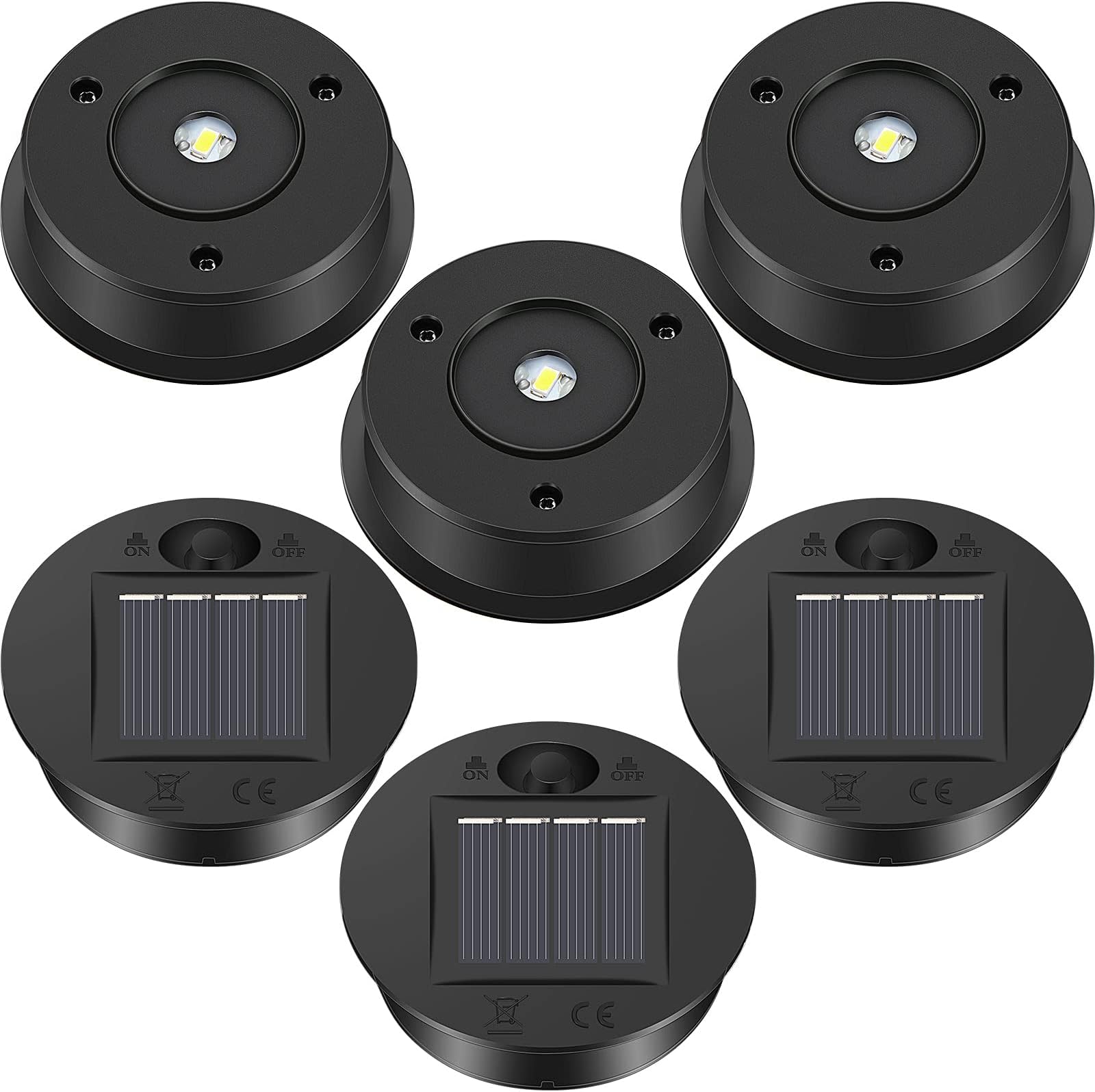 Amazon.com: 2 Pack Solar Lights Replacement Top for Lanterns ...