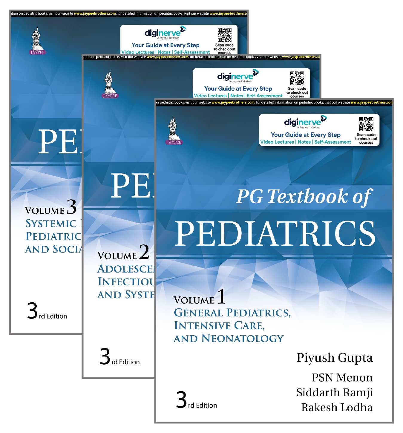 Buy PG Textbook of Pediatrics (3 Volumes) Book Online at Low Prices in ...