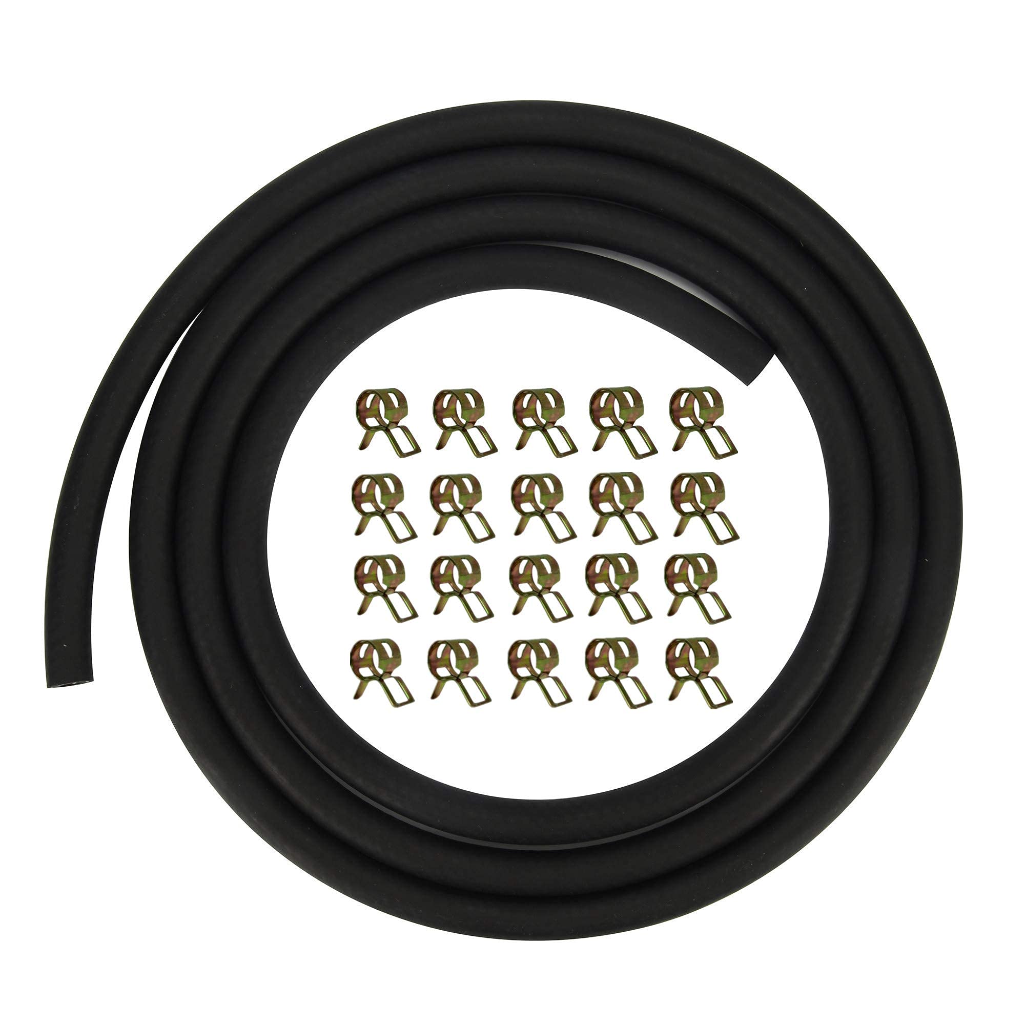 Amazon.com: Be-one 3/16 Inch ID Gas Fuel Line Tubing Hose Clamps for ...