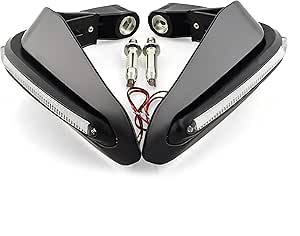 Amazon.com: Motorcycle Handle Grip Guard,LED Motorcycle Handle Guards ...