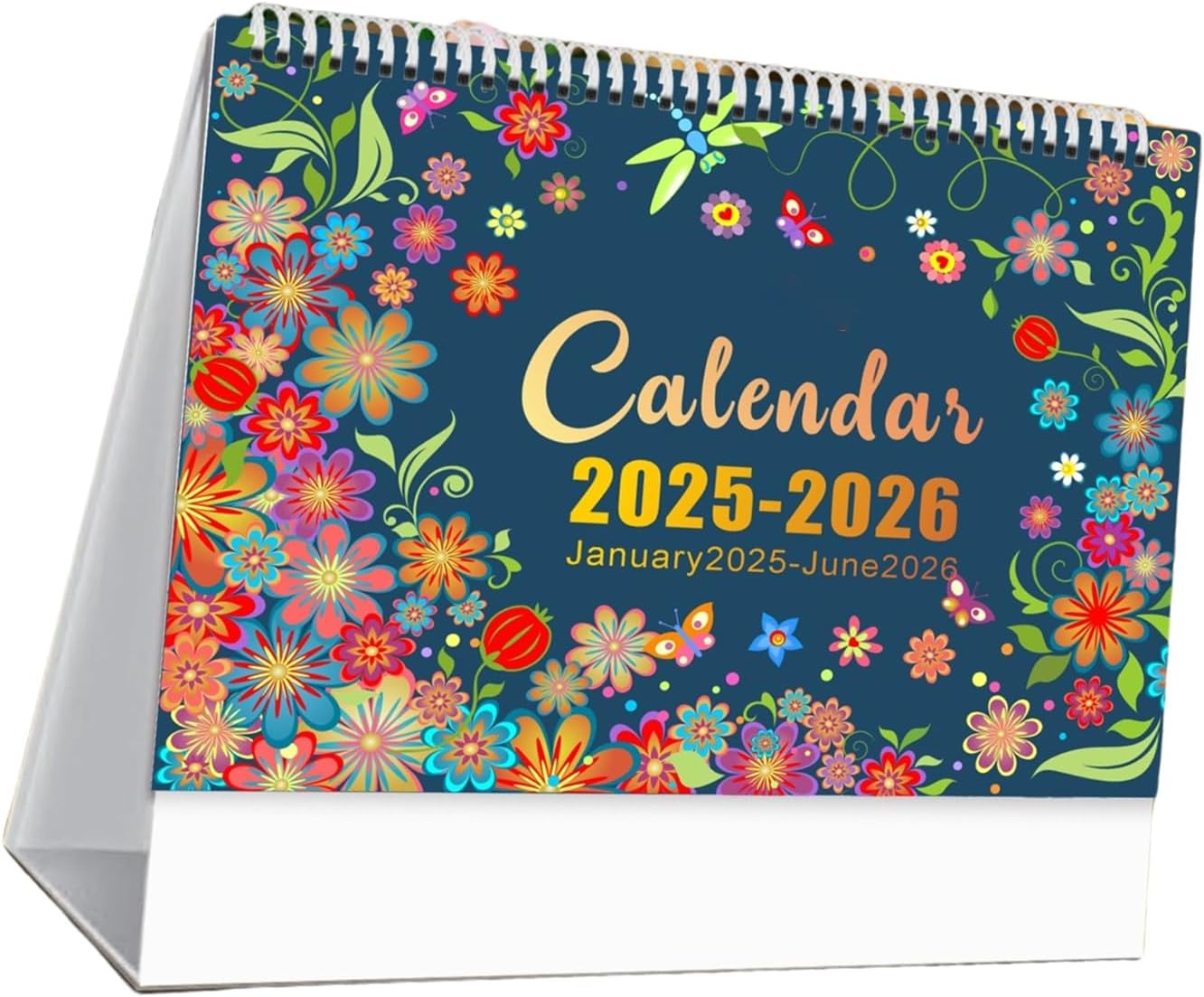 Calendario de escritorio 2025 Bloc de notas Referencia de 18 meses ...
