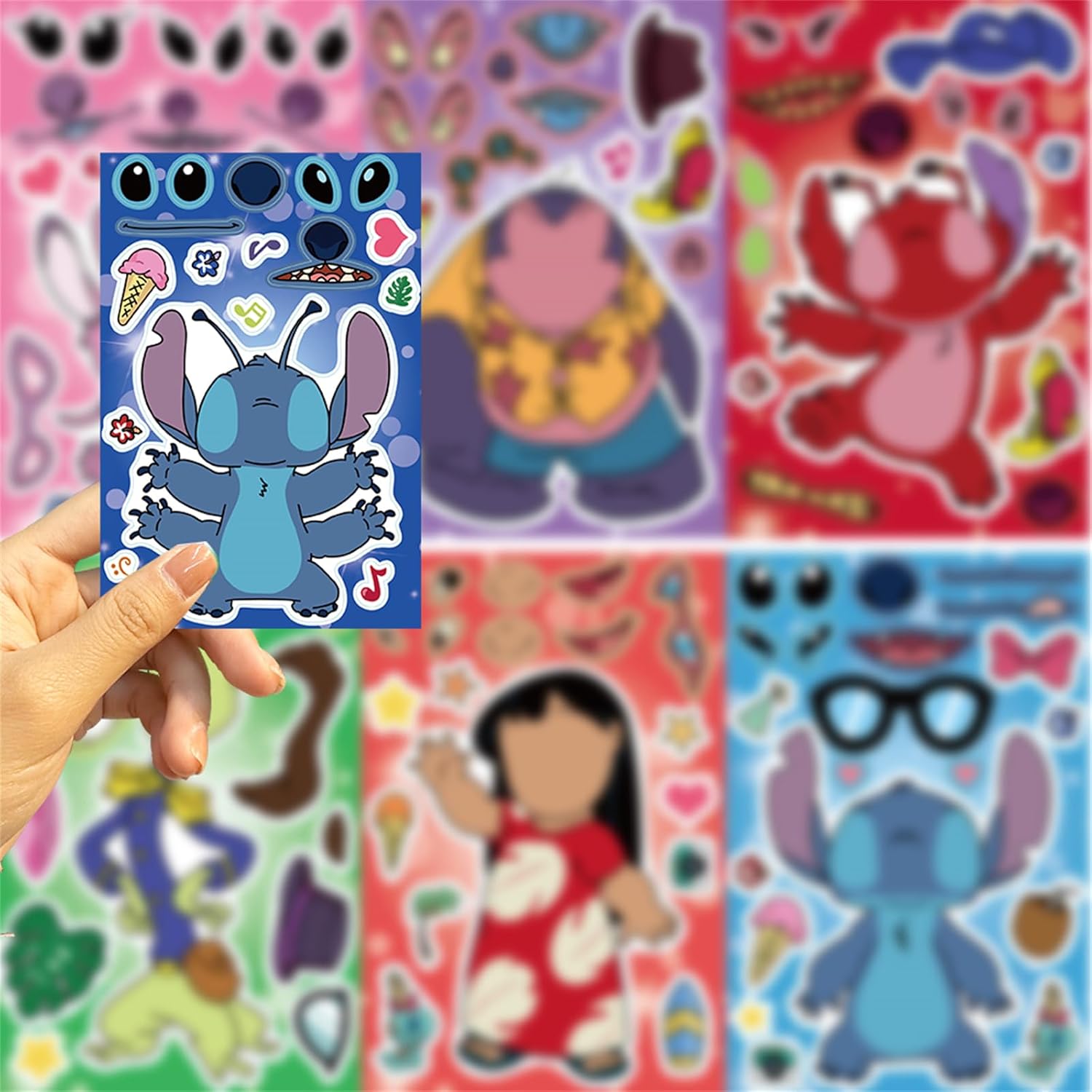 24 Sheets Cute Stitch Stickers for Kids,Cute Cartoon Philippines | Ubuy