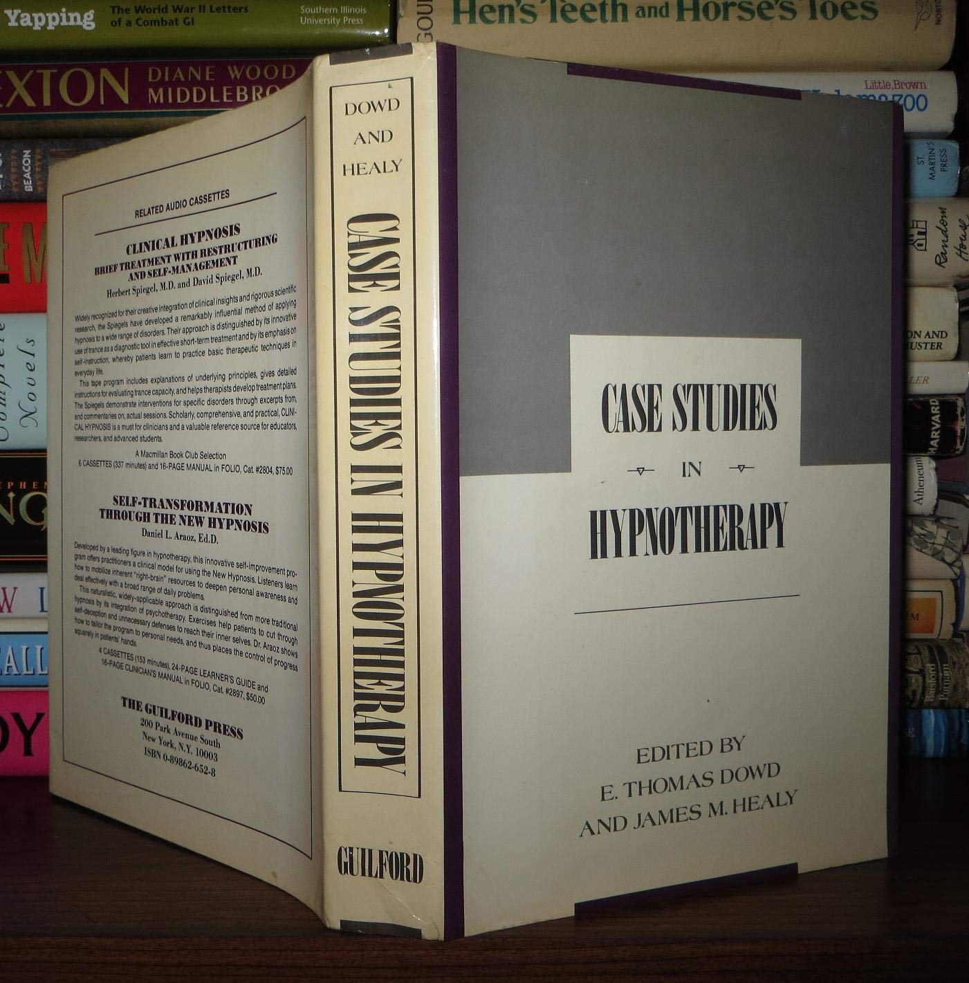 Amazon.com: Case Studies in Hypnotherapy: 9780898626520: Dowd, E ...