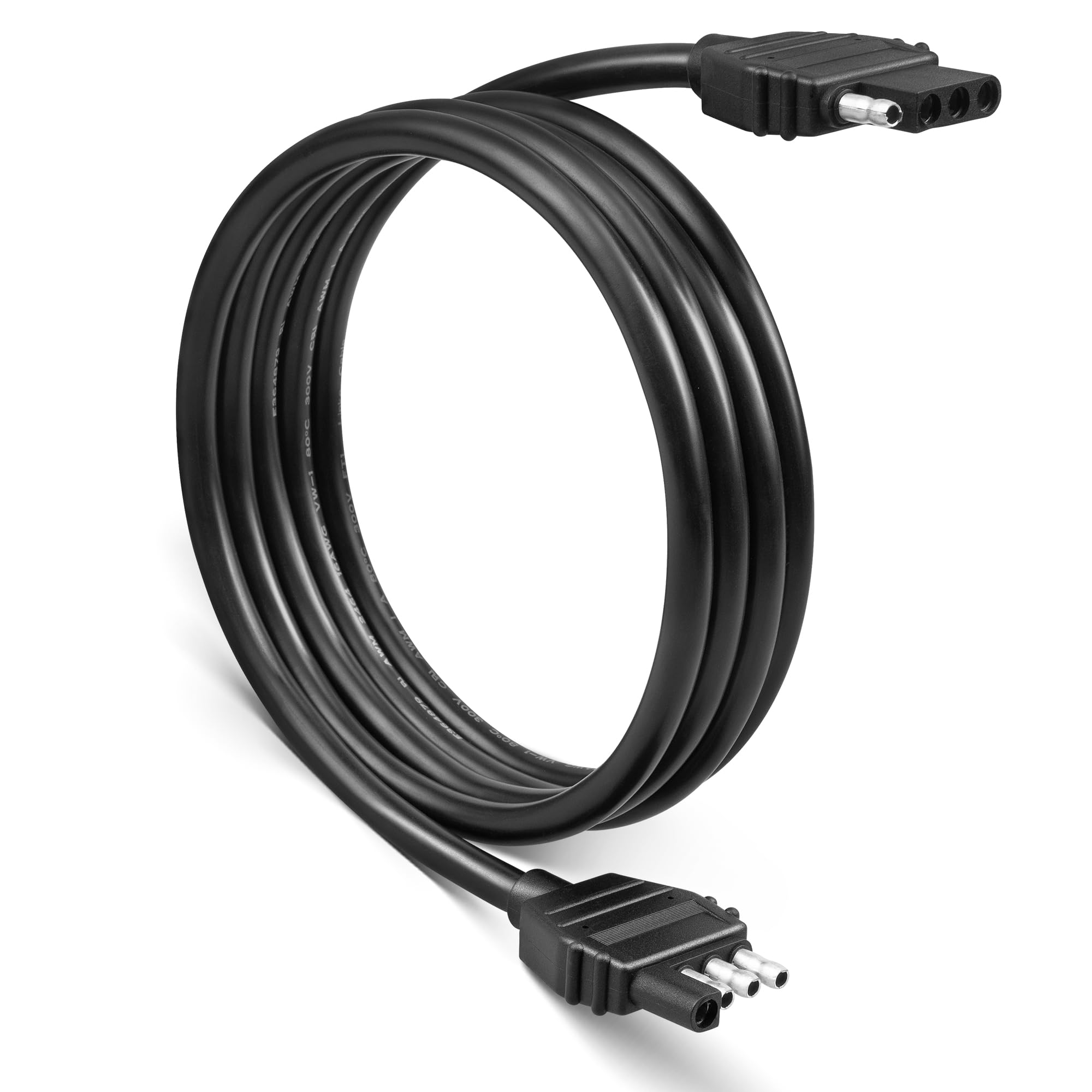 Snapklik.com : Oyviny 4 Pin Flat Trailer Extension 6FT, Vehicle-Side ...