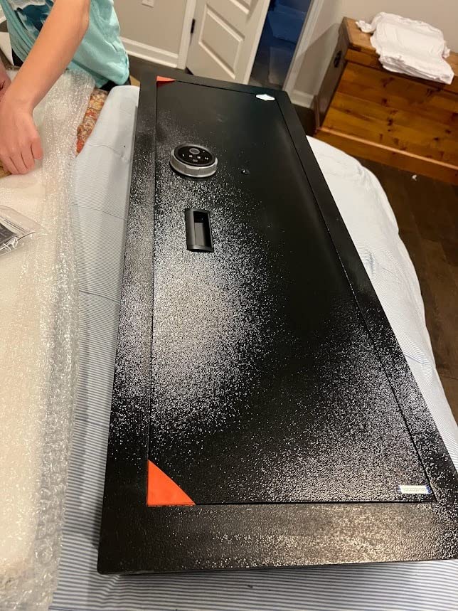 $36/mo - Finance Langger V Biometric Wall Safe, Hidden Fingerprint ...