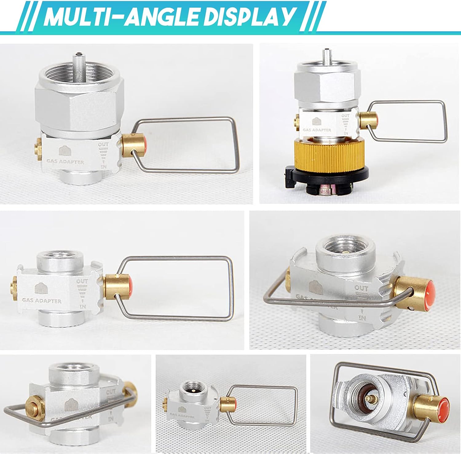 mlloaayo Gas Saver Adapter Transfer To Outdoor Tank Inflatable ...