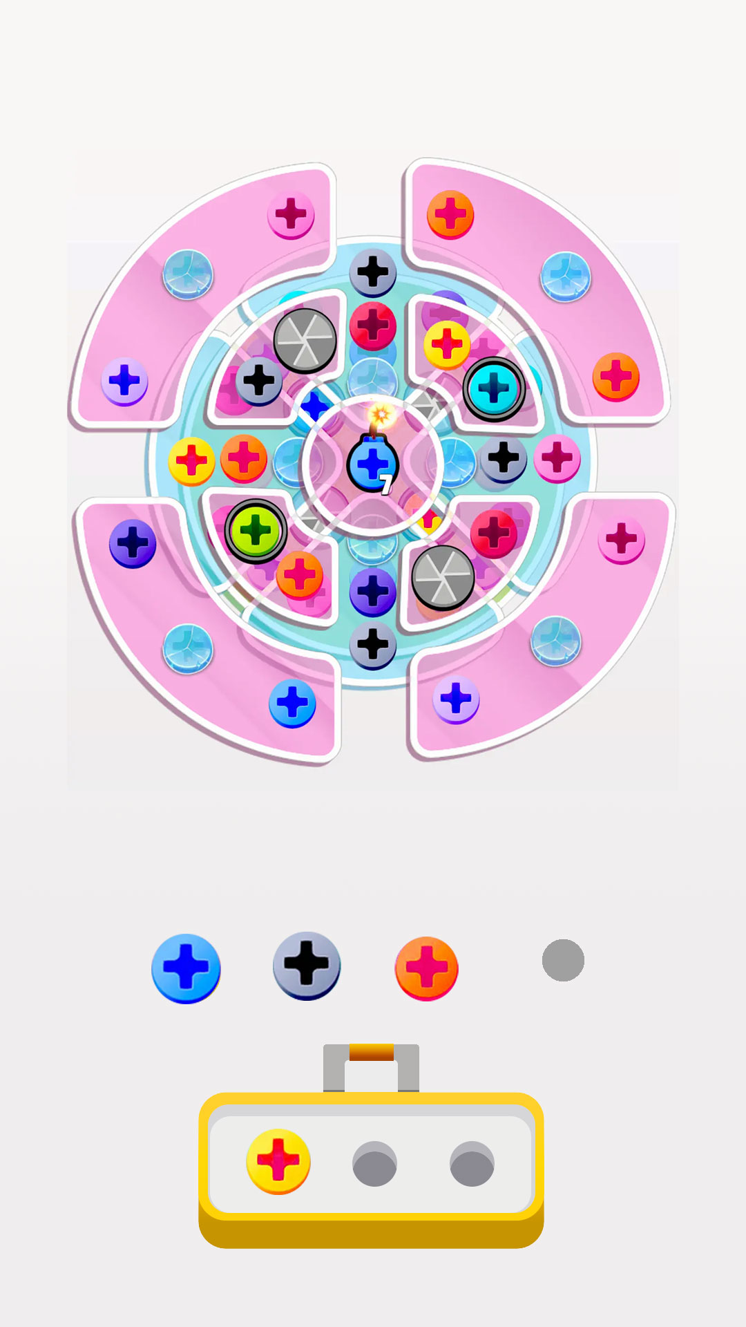 Screw Pin Master Jam Puzzle: Nuts and Bolts Color Match Sorting Puzzle - Unscrew Jam Challenge ...