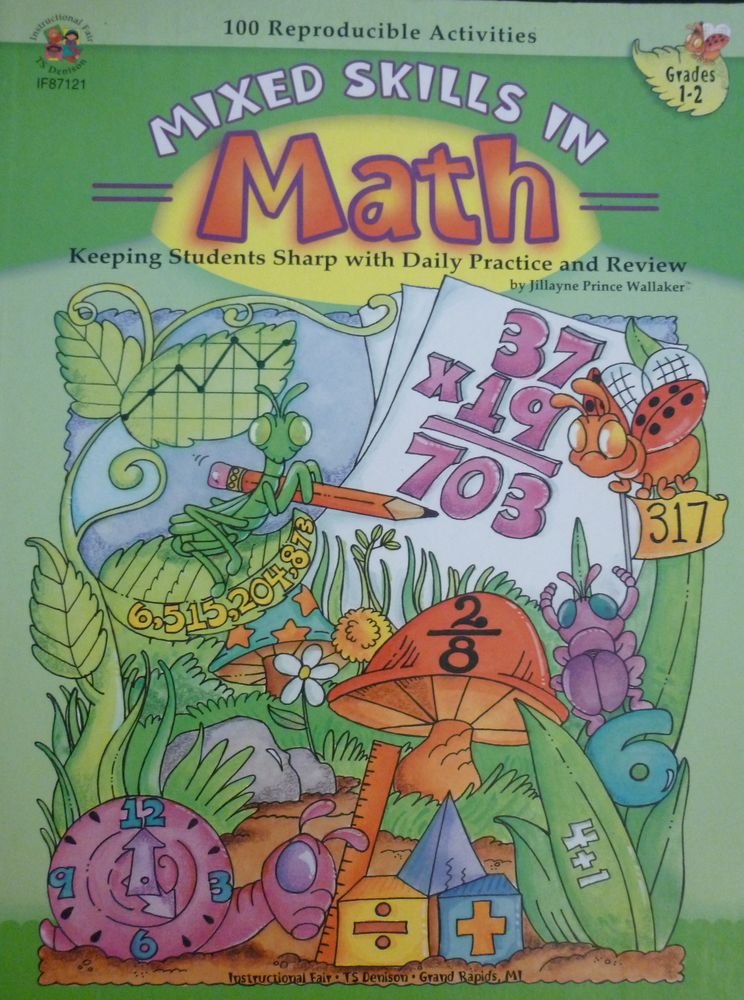Amazon.com: Mixed Skills in Math, Grades 1 - 2 (The 100+ Series ...
