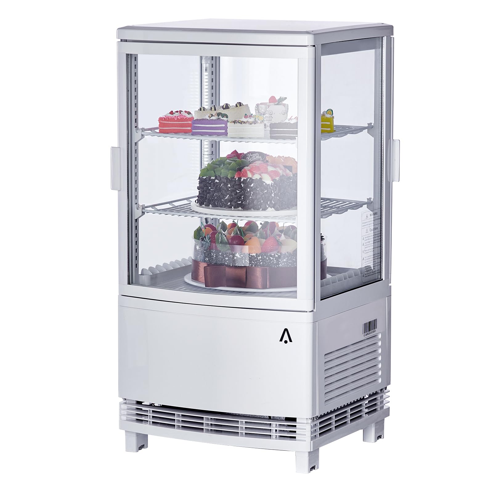 Amazon.com: GarveeTech Commercial Refrigerator Display Case 2.1 Cu.FT ...