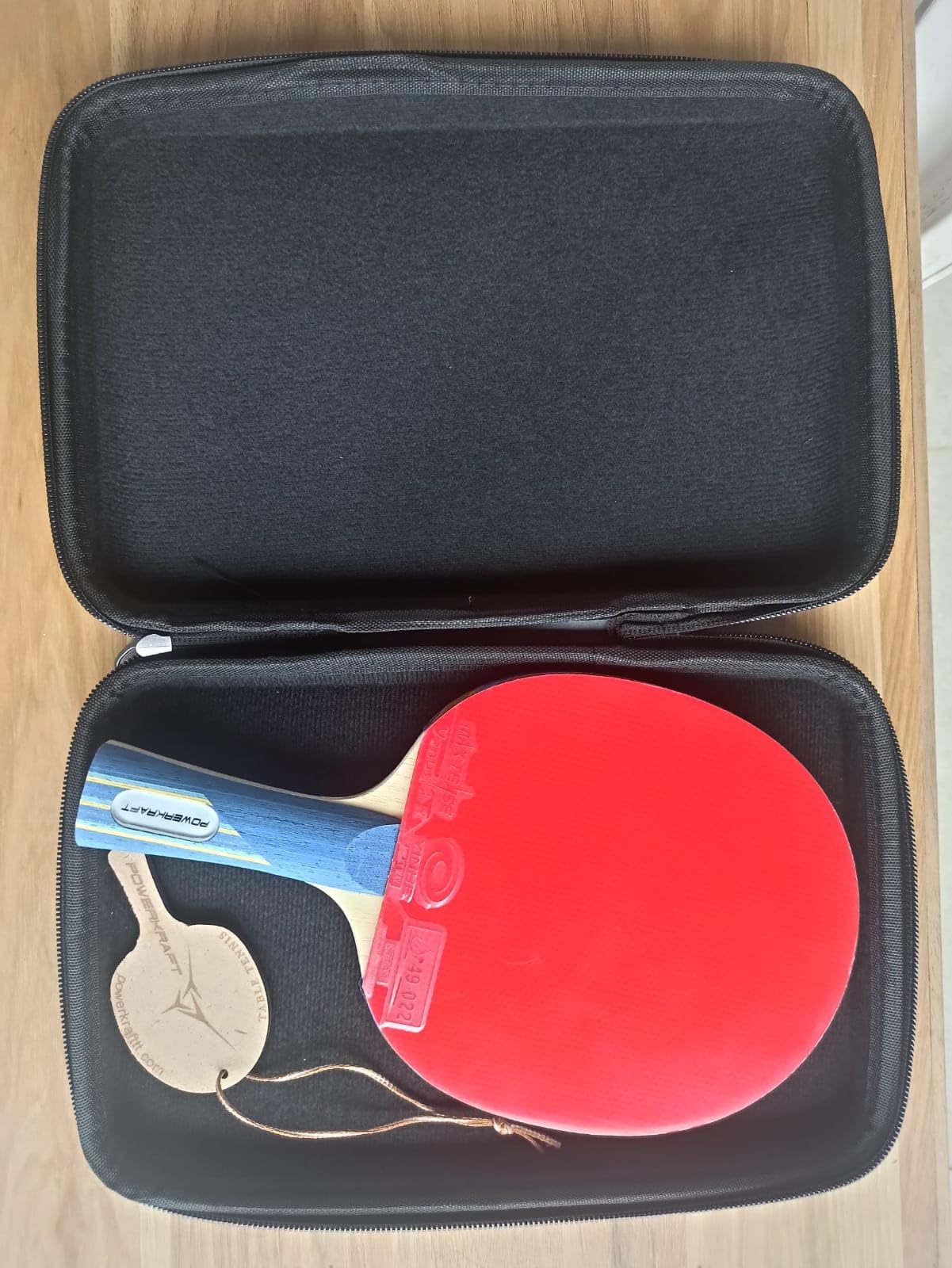 POWERKRAFT Table Tennis Racket - Carbon Warrior, Table Tennis bat, TT ...
