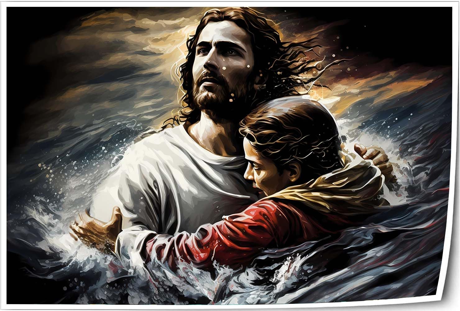 Jesus Hugging Girl