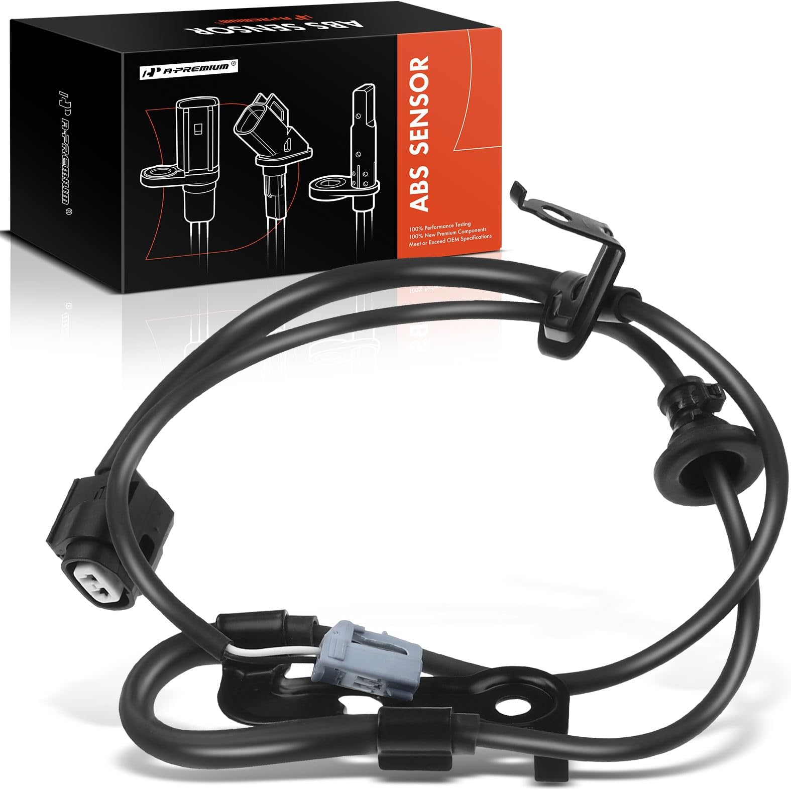 Amazon.com: OCPTY ABS Sensor,Left Right Rear Wheel Speed Sensor ALS1072 ...