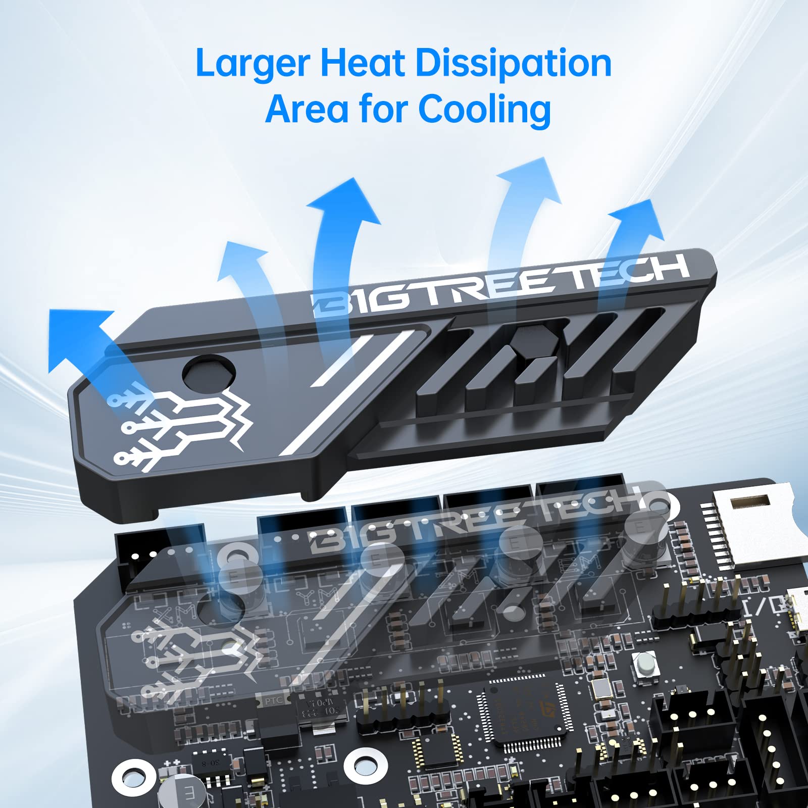 Snapklik.com : BIGTREETECH SKR Mini E3 V30 Motherboard, Ender-3/Ender-3 Pro/Ender-3 V2 ...