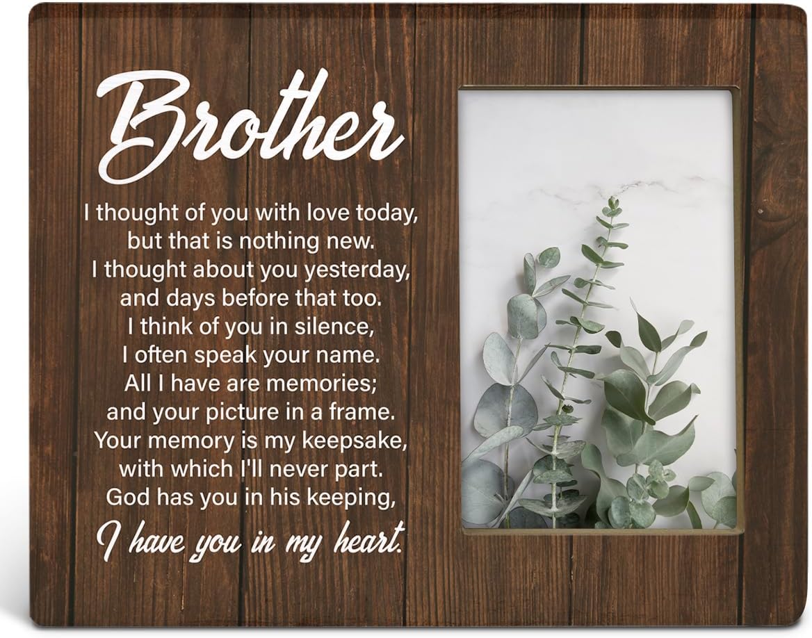 Amazon.com - TSUYAWU Brother Memorial Gifts, Sympathy Gift for Loss of ...