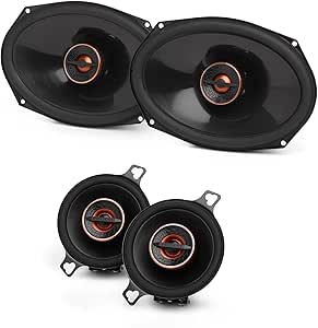 Amazon.com: Infinity Reference Series 1 Pair REF307F 3.5" Coax with 1 ...