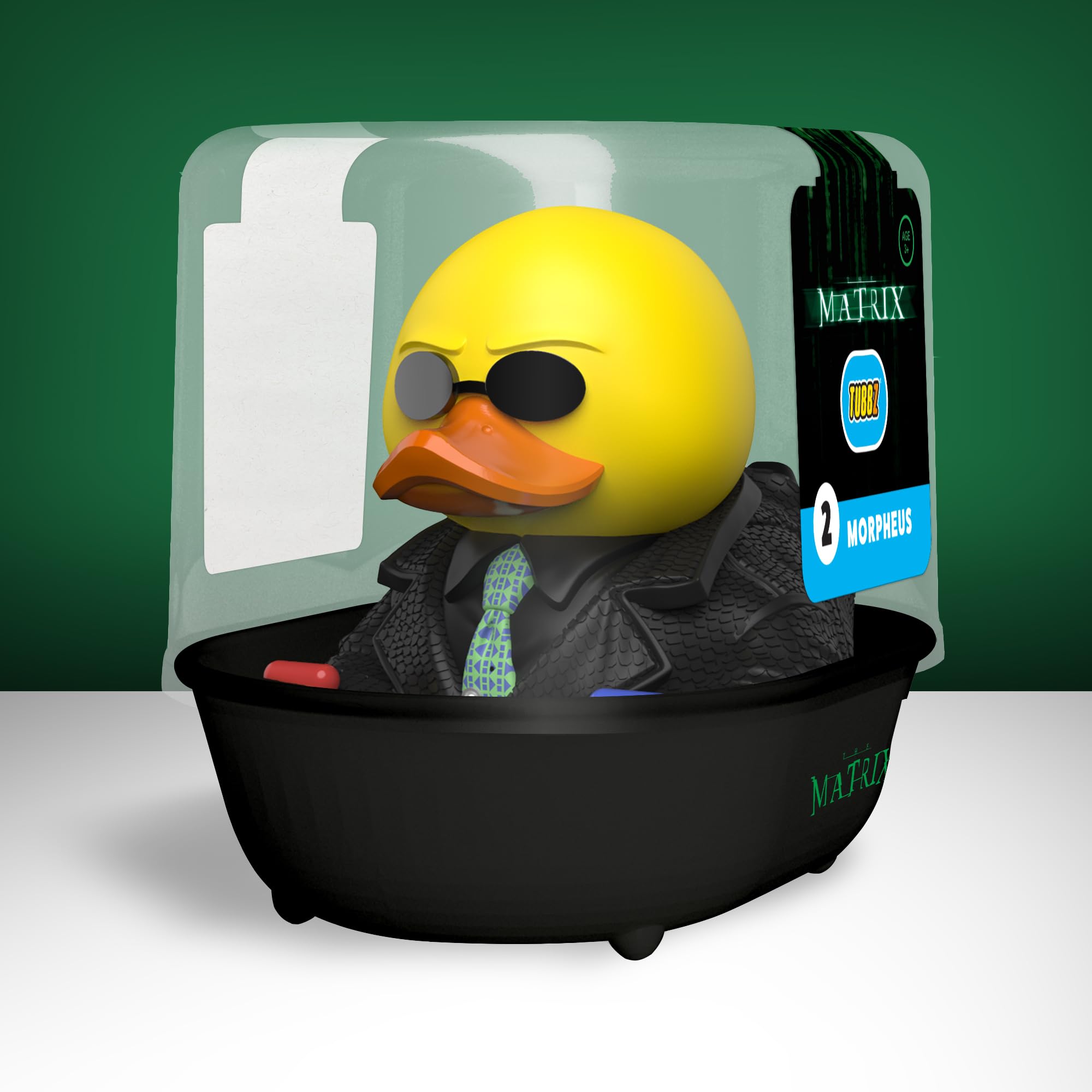 TUBBZ First Edition: The Matrix – Morpheus Cosplaying Rubber Duck Vinyl ...