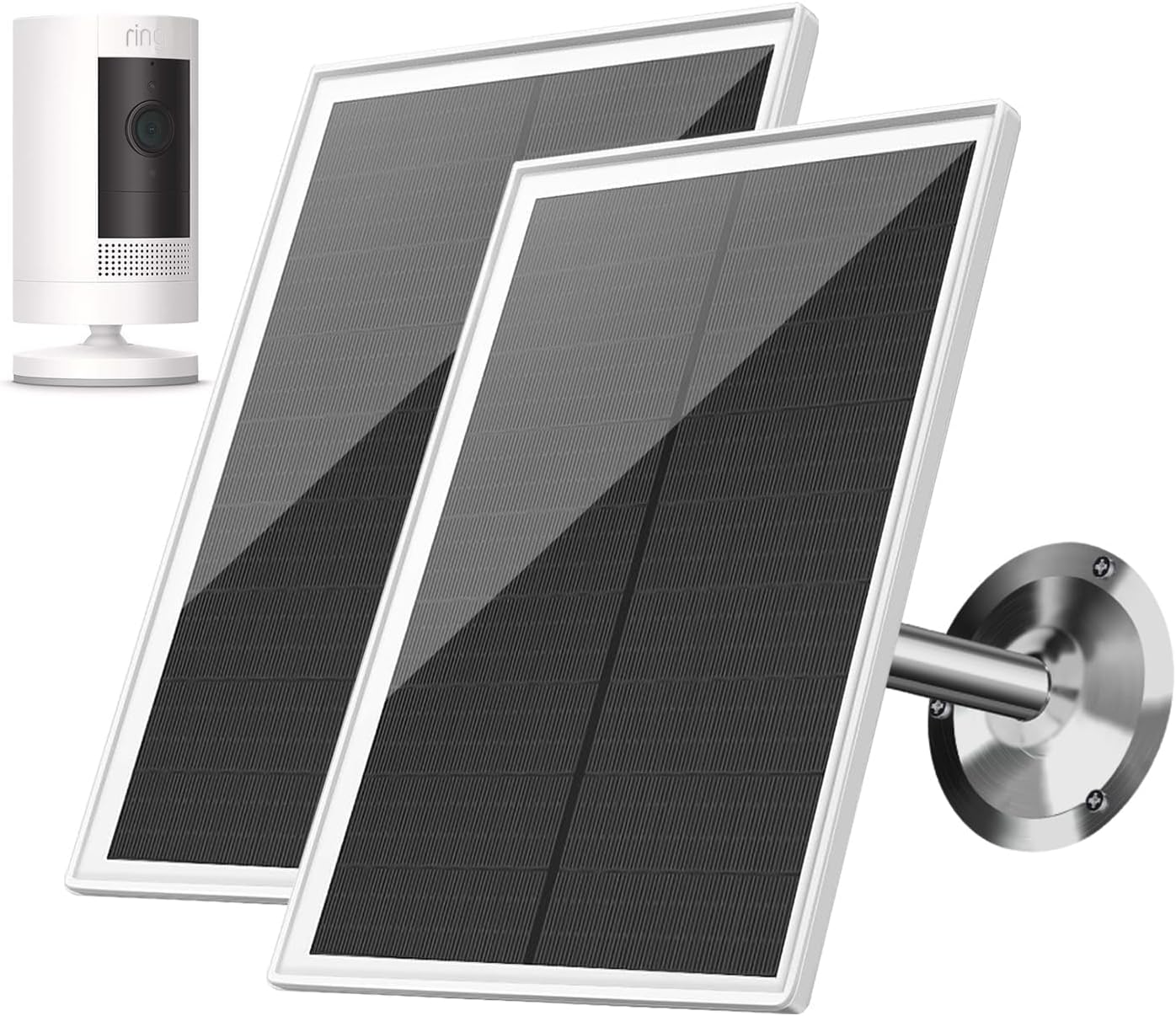 Amazon.com : Solar Panel for Ring Camera 6W Solar Charger for Outdoor ...