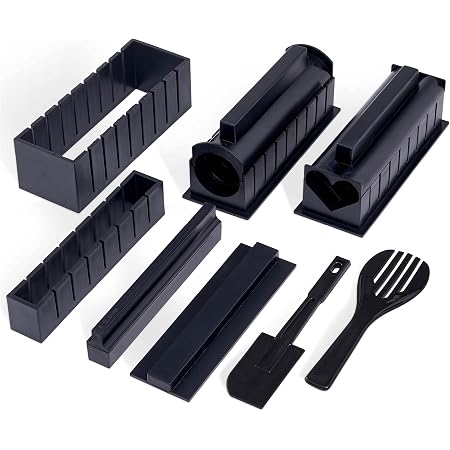 Sushi kit - Sushiaya da sushi Maker Deluxe rosso completo con coltello ...