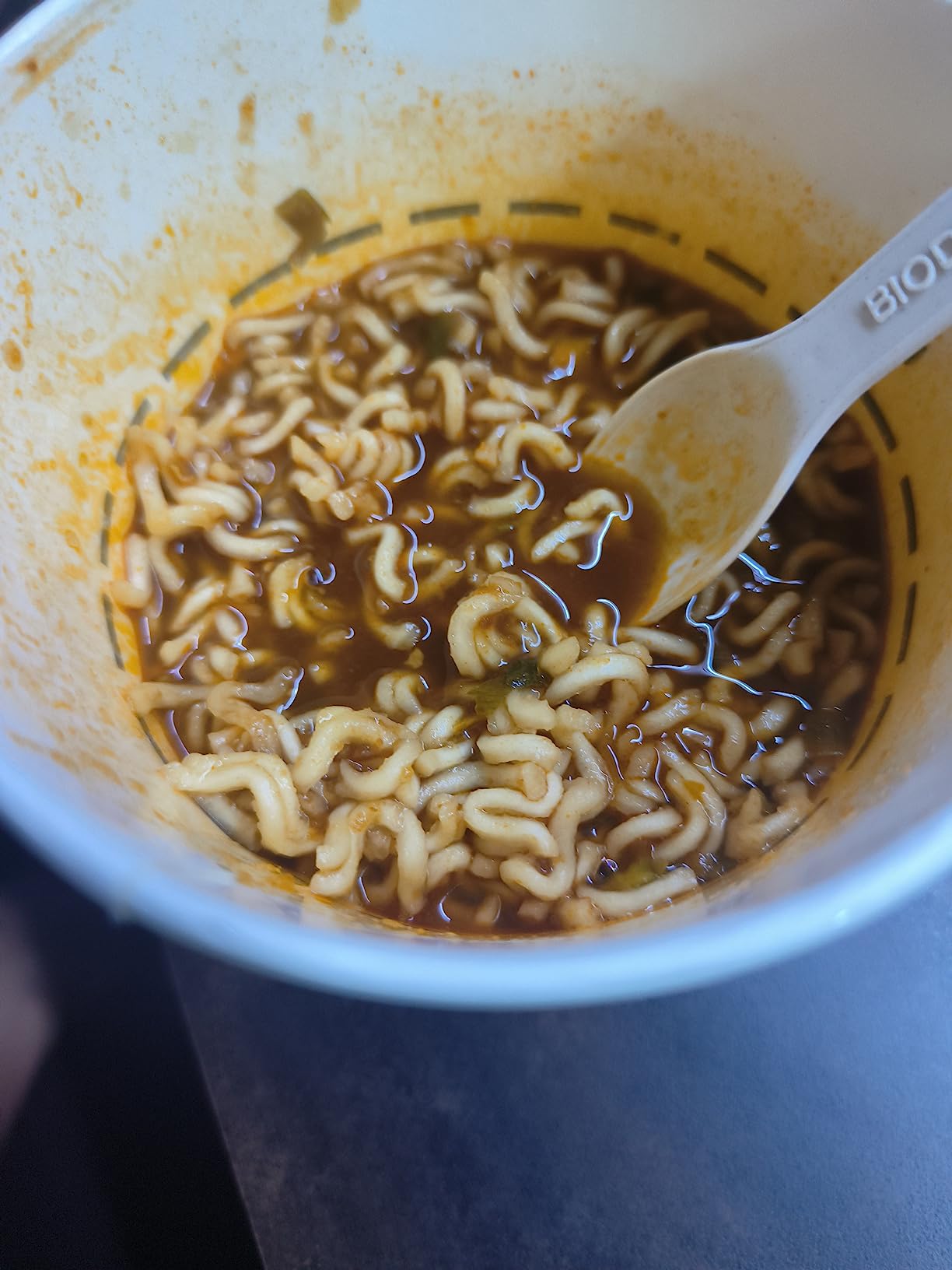 Yu Foodlabs Cup Noodles-Chilli Manchurian Korean Style Spicy Ramen ...
