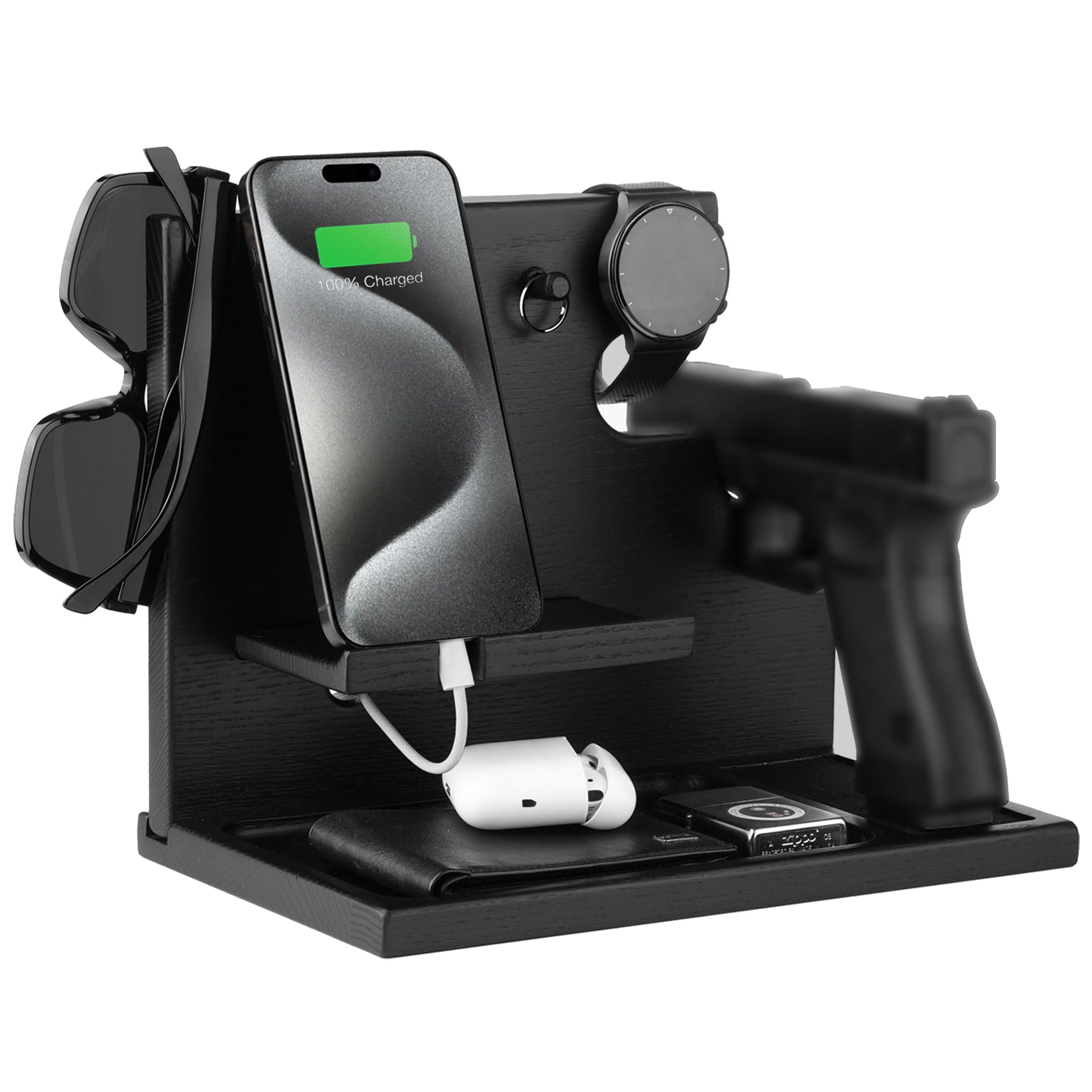 Amazon.com: Gun Gifts for Men Gun nightstand Pistol Display stand Gun ...