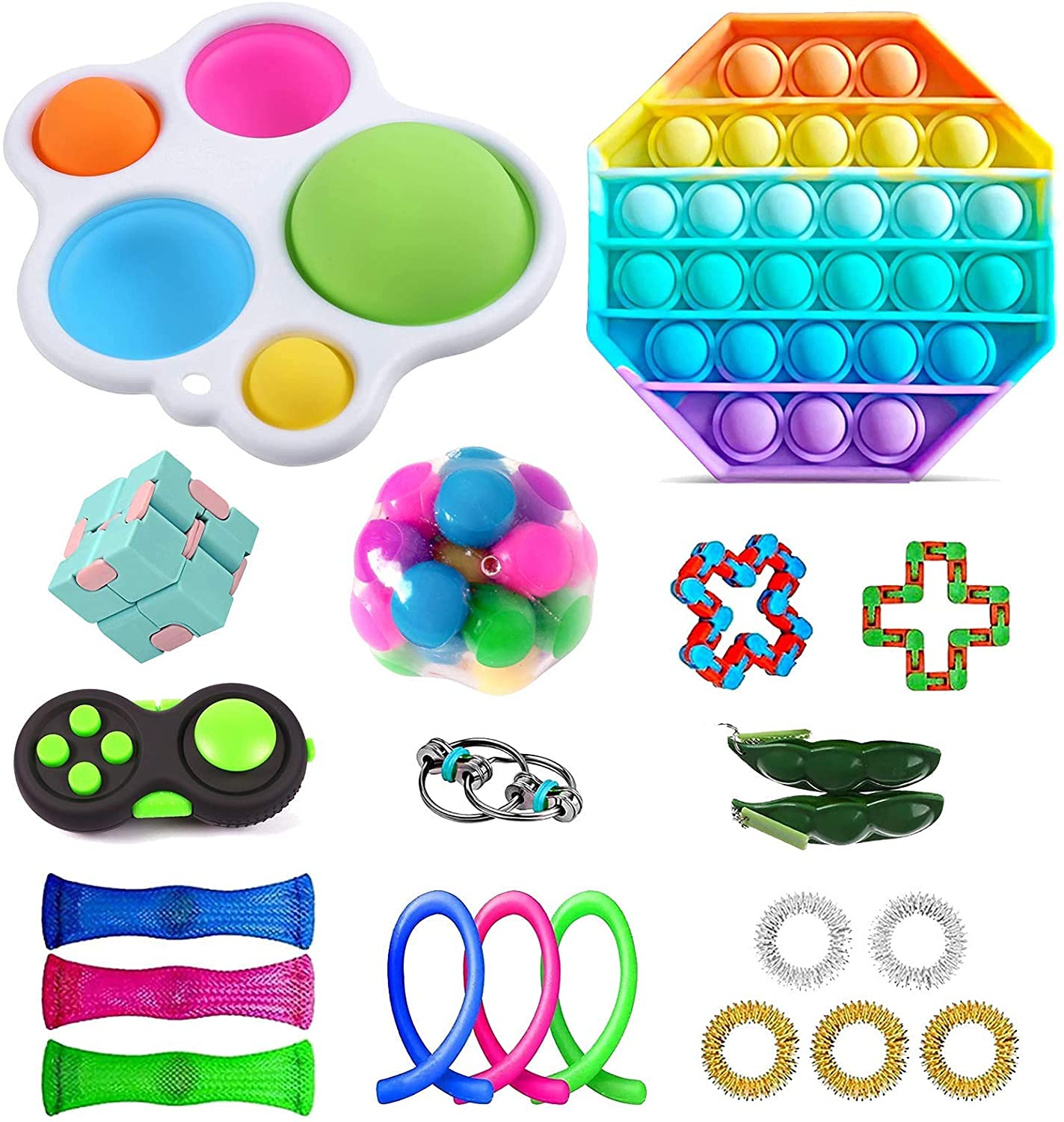 Buy Fidget Toy Set Cheap Sensory Fidget Toy Pack for Kids Adults ...