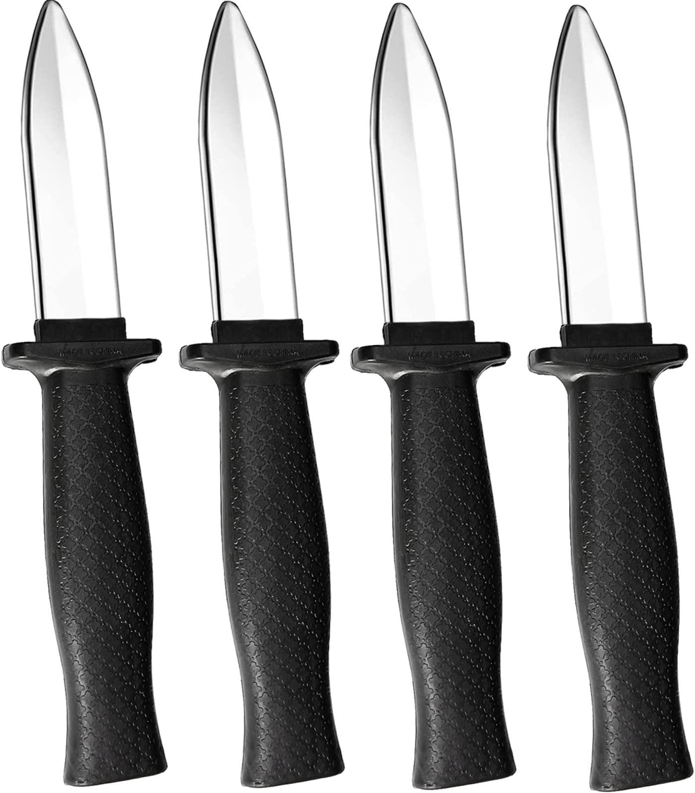 Amazon.com: 4 Pcs Retractable Knife Prop Fake Dagger Halloween ...