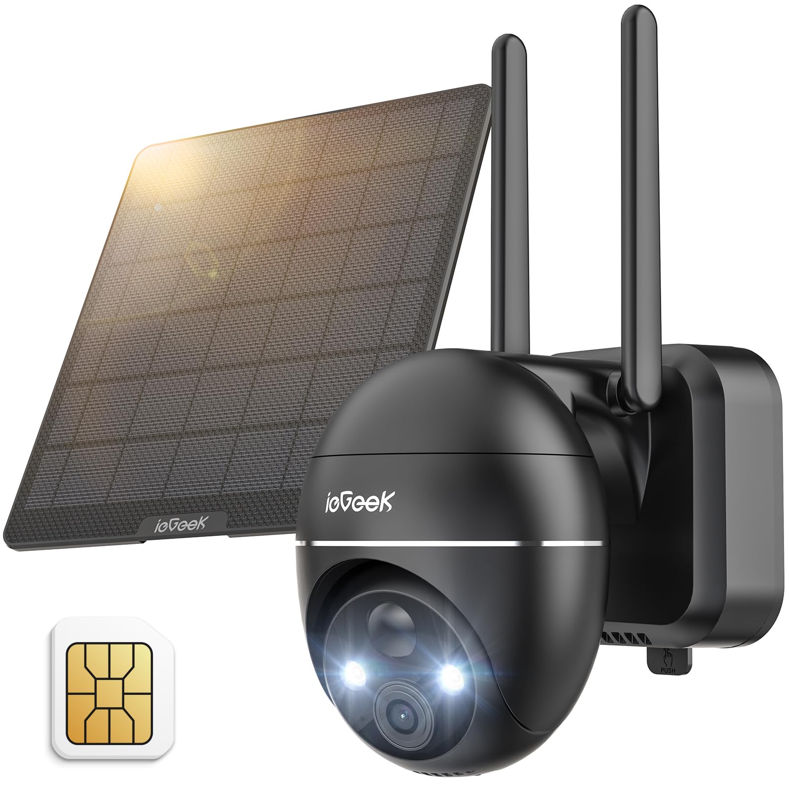 Amazon.com : ieGeek 4G LTE Cellular Security Camera Wireless Outdoor ...