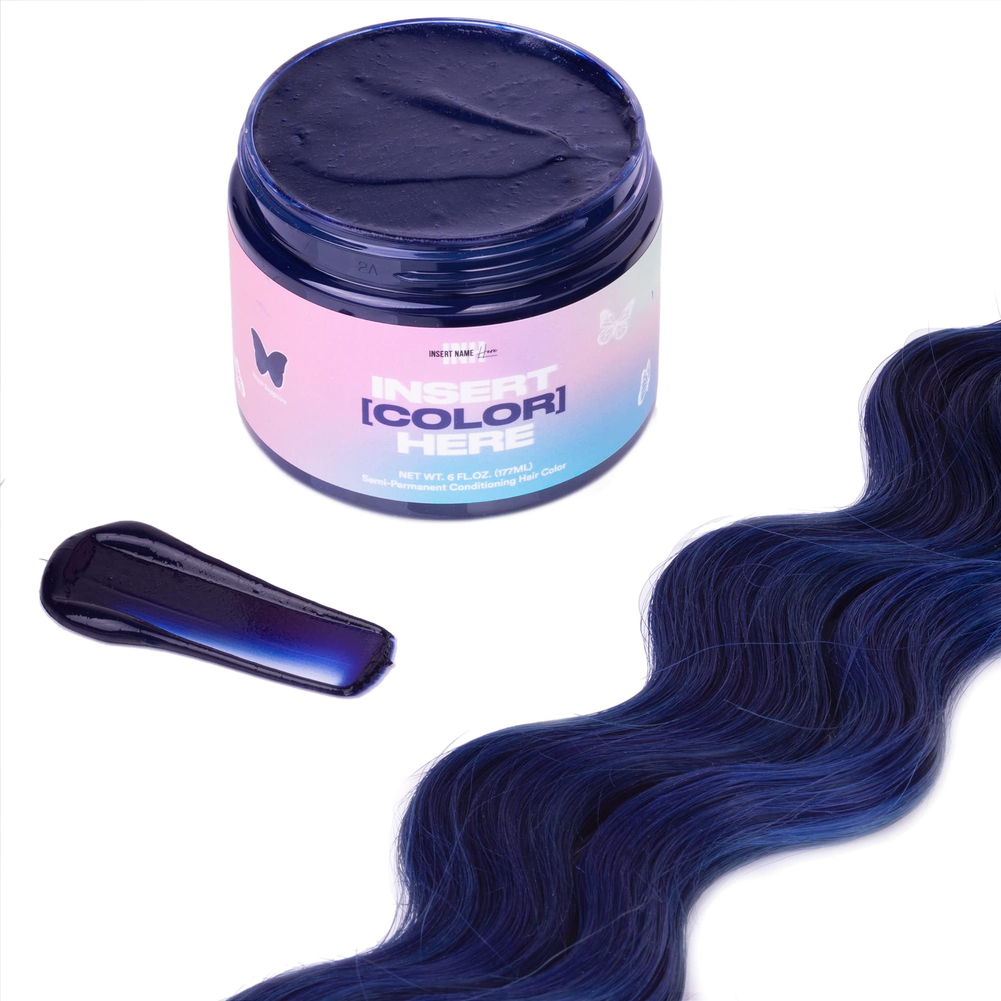 Amazon.com : Got2b Creative Semi-Permanent Hair Color, 095 Electric ...