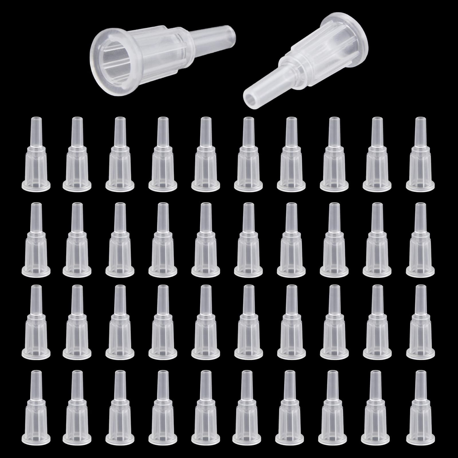 Amazon.com: 40 Pcs Tip Adapters for Syringe, Syringe Tip Adapter ...