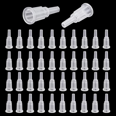 Amazon.com: 40 Pcs Tip Adapters for Syringe, Syringe Tip Adapter ...