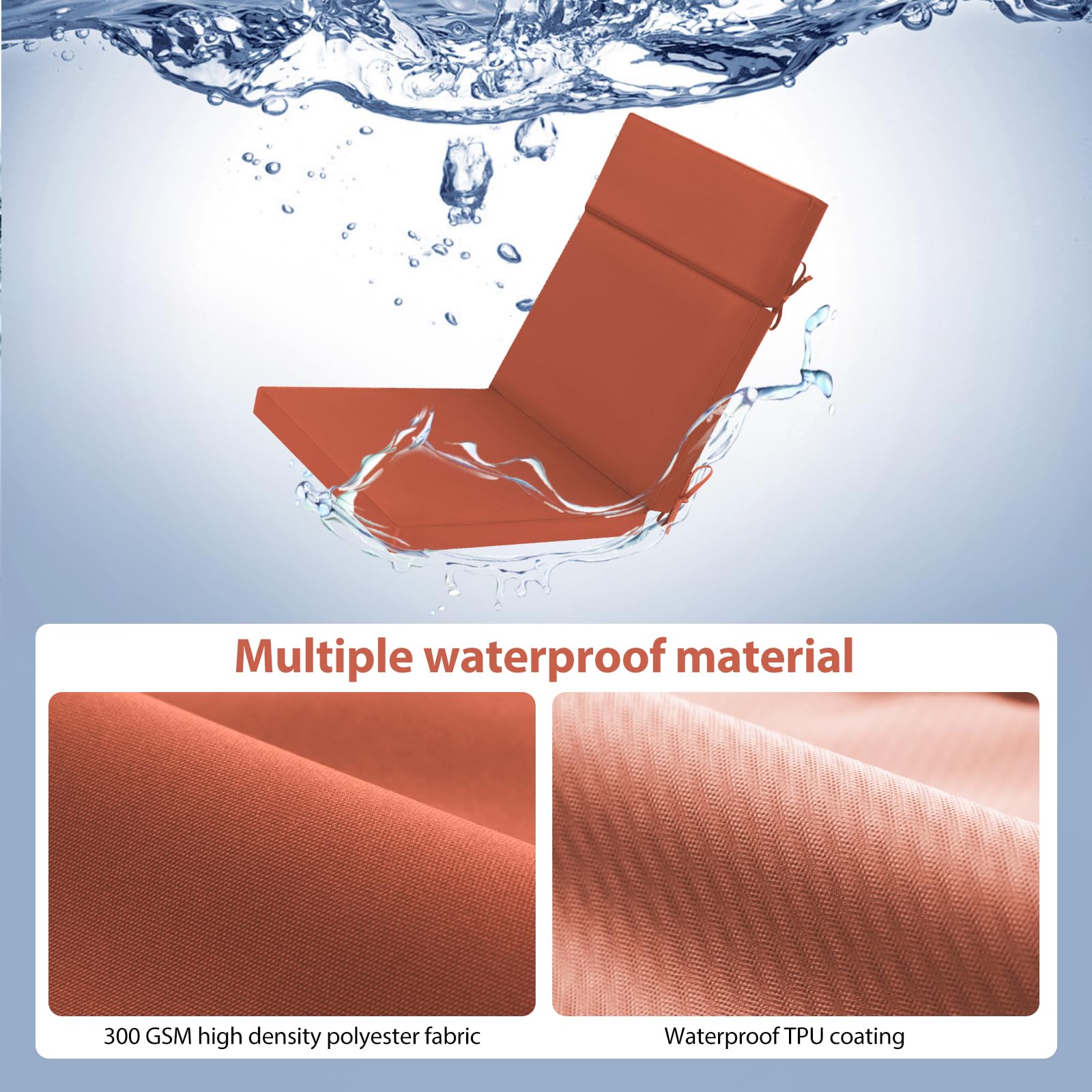 Snapklik.com : Favoyard Outdoor Chair Cushion 21 X 20 X 2 Inch ...