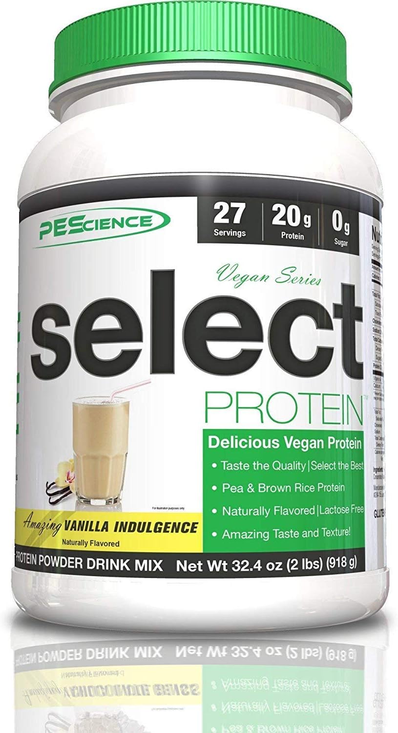 Amazon.com: PEScience Select Vegan Protein Powder, Vanilla Indulgence ...
