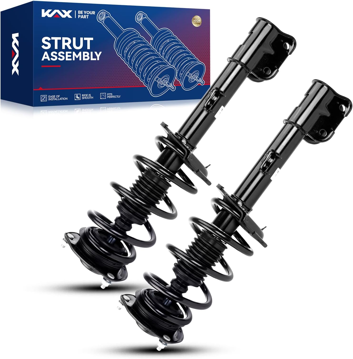 Amazon.com: KUIPERAUTO 173044 Pair Front Struts Assembly Shocks ...