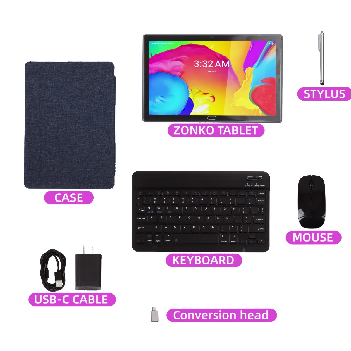 Watch ZONKO tablet with 64GB on Amazon Live