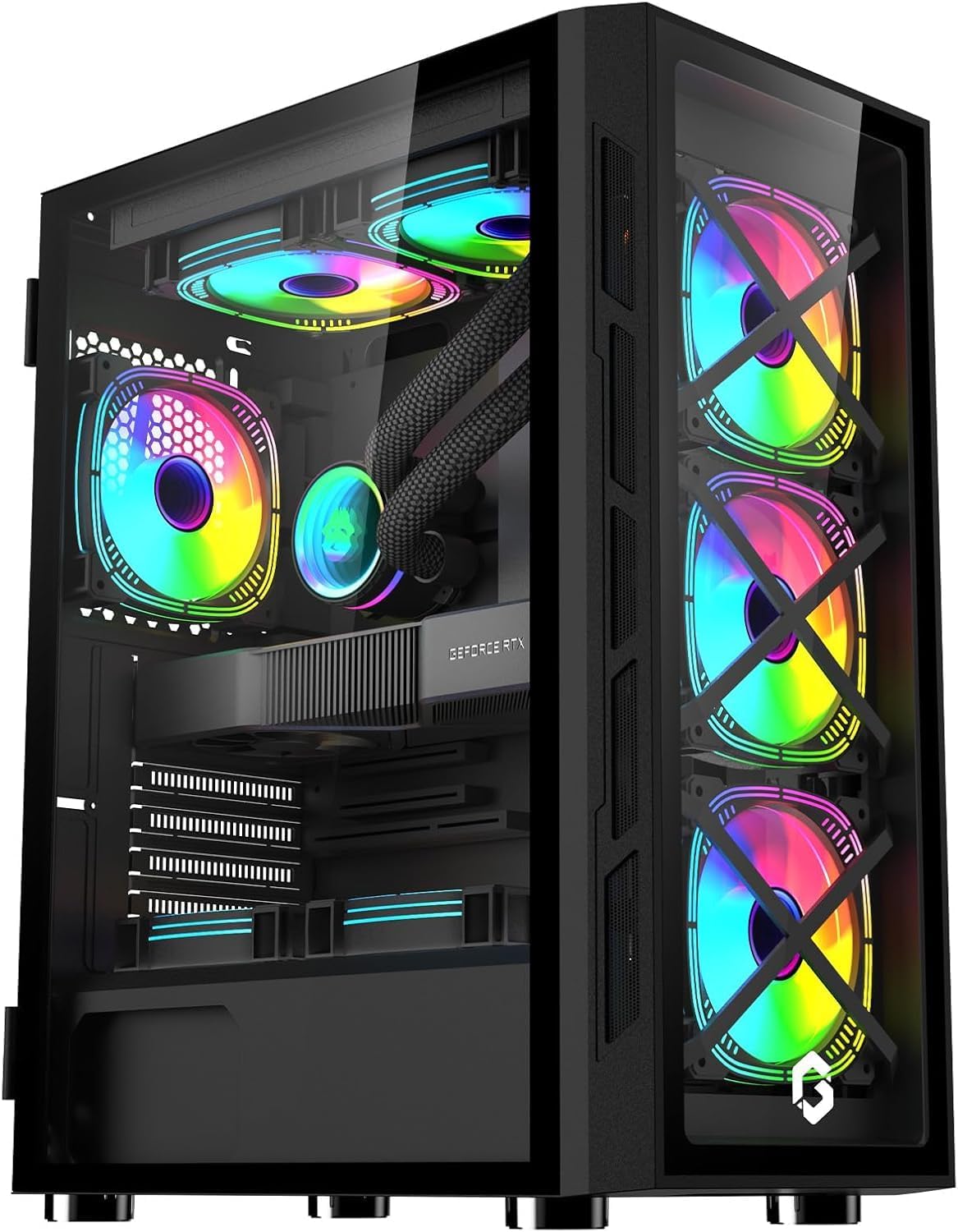 GAMEON Gaming PC with Intel i5 12400F, RTX 3050,16GB RAM, 1TB M.2 SSD ...