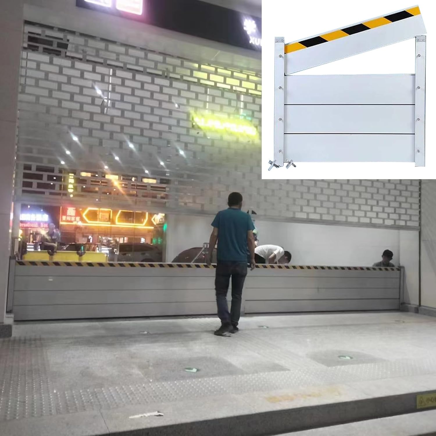 Amazon.com: High Flood Control Baffle Detachable Flood Barriers for ...