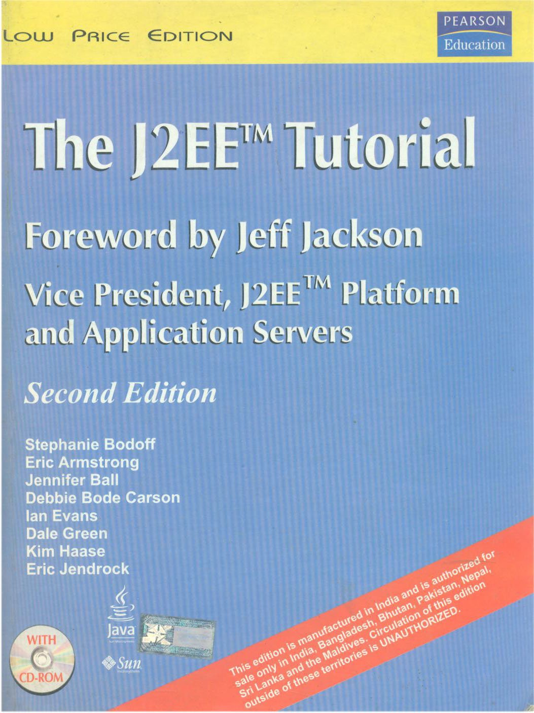 J2Ee Tutorial With Cd : Amazon.in: Books
