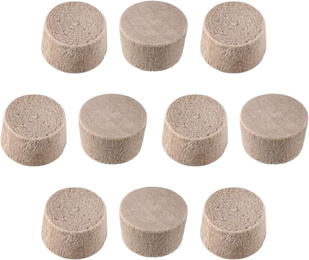 Amazon.com: uxcell Wood Button Top Plugs 9/25 Inch Cherry Hardwood ...