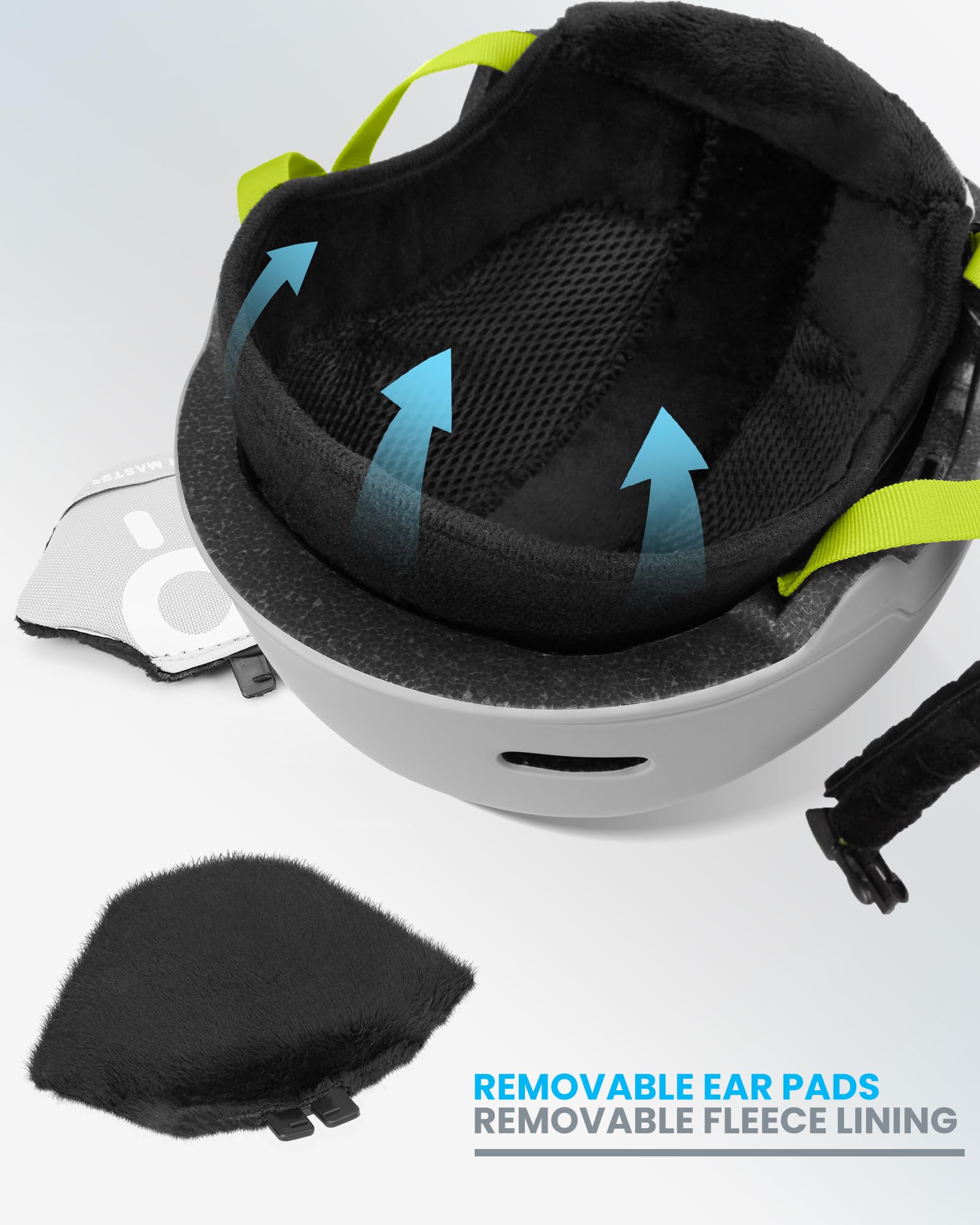 Snapklik.com : Kids Ski & Snowboard Helmet & Goggles Set, Durable PC ...