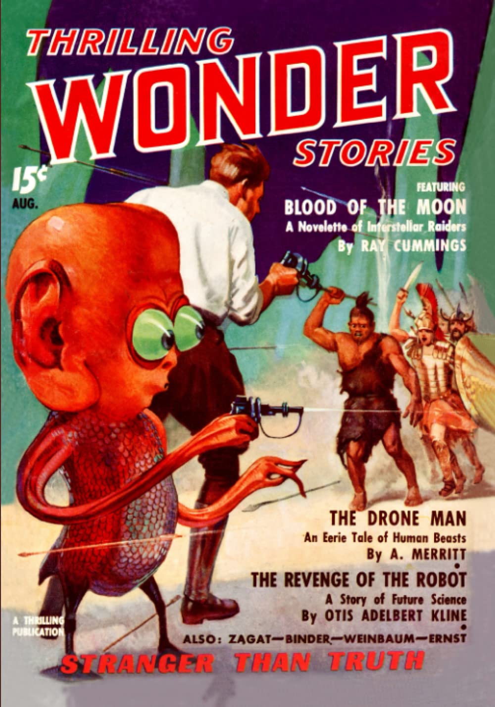 Thrilling Wonder Stories, August 1936: Kline, Otis Adelbert, Zagat ...